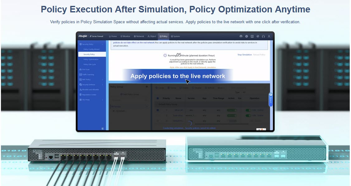 Ruijie RG-WALL 1600-Z3200-S Cloud-Managed Next-Generation Firewall